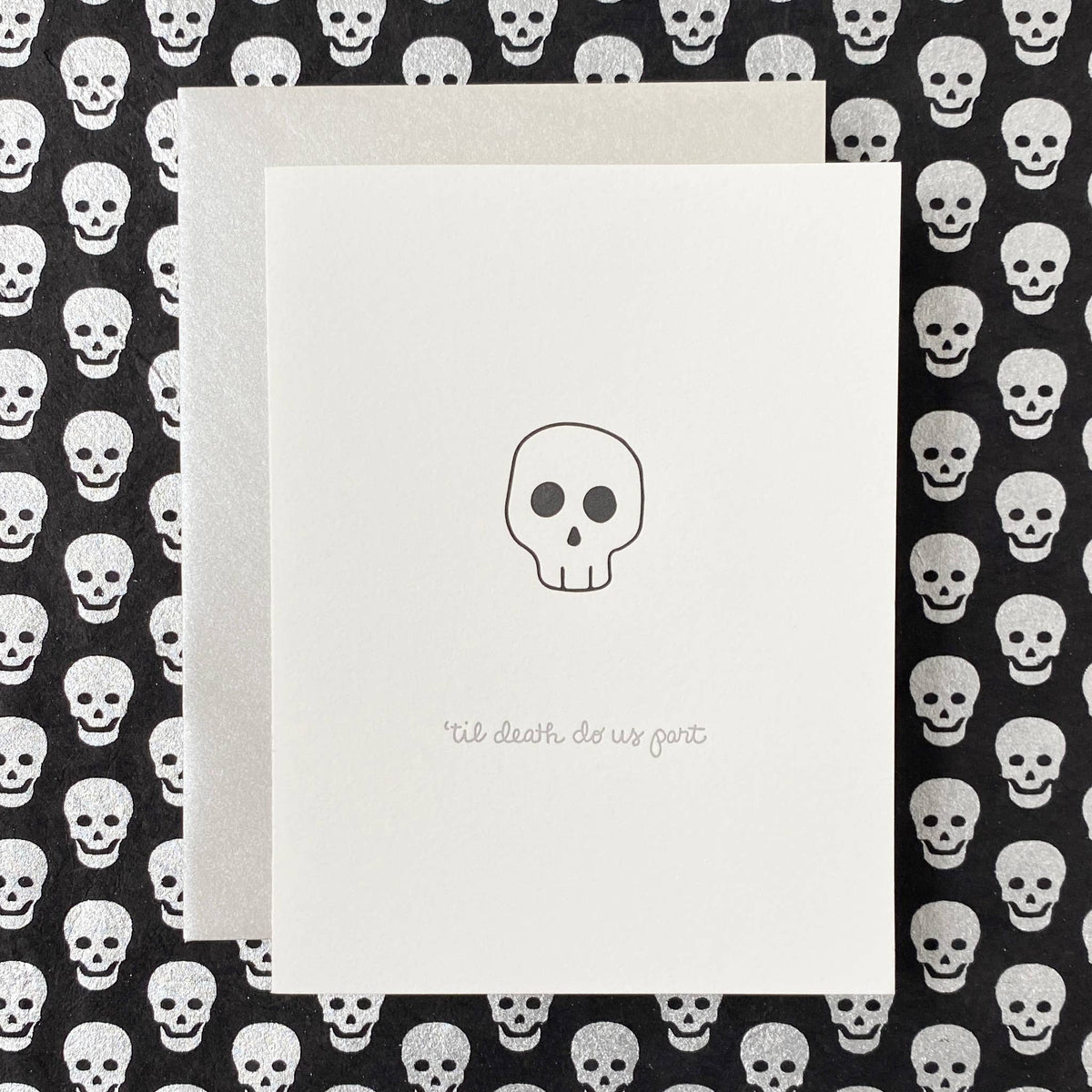 Til Death Do Us Part Greeting Card