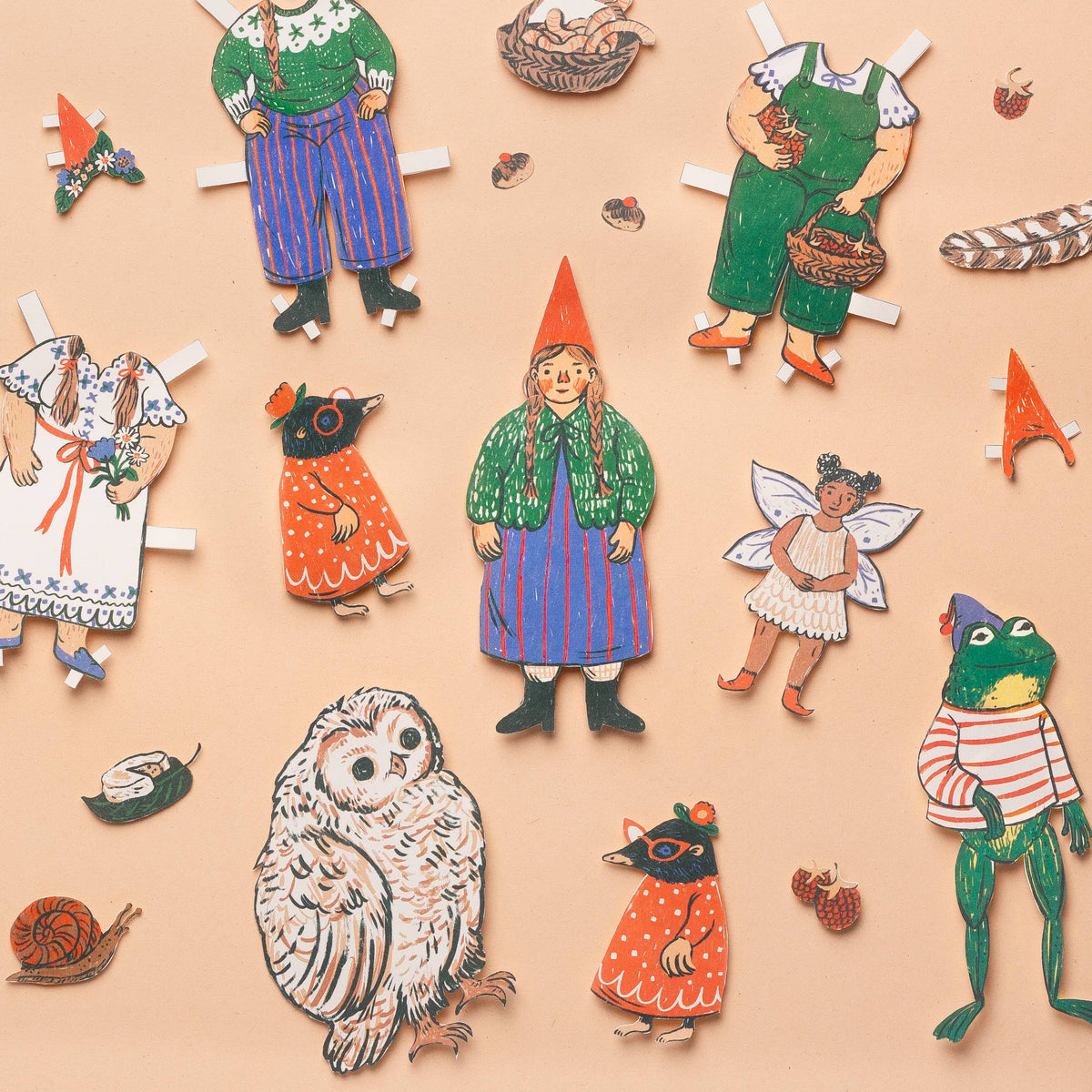 Little Witch Hazel Paperdoll Set