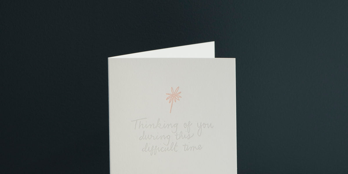 Thinking of You During This Difficult Time Card