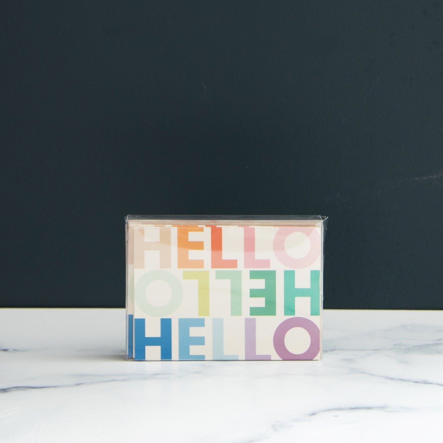 Colorful Hello Card - Mini Boxed Set