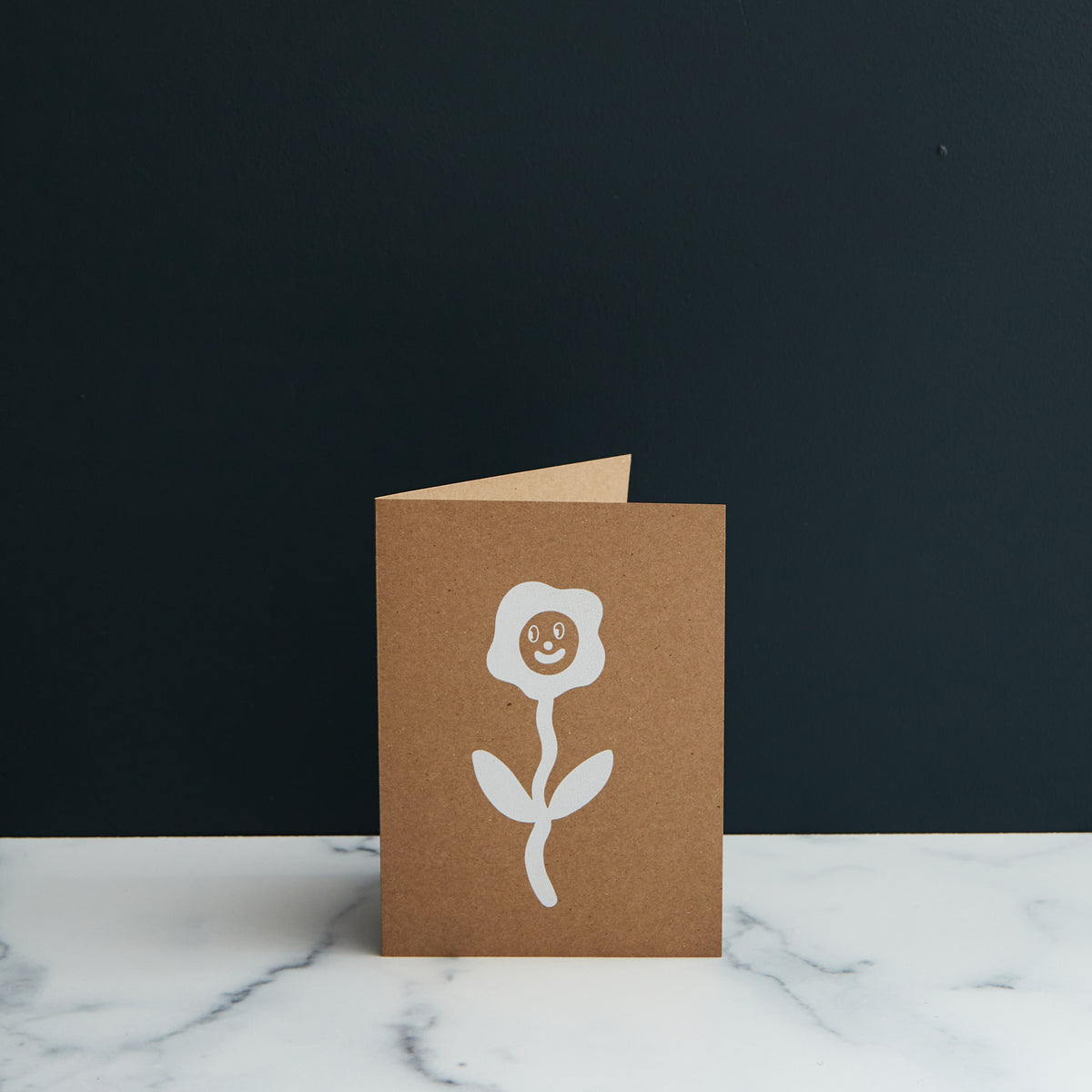 Smiley Flower Card